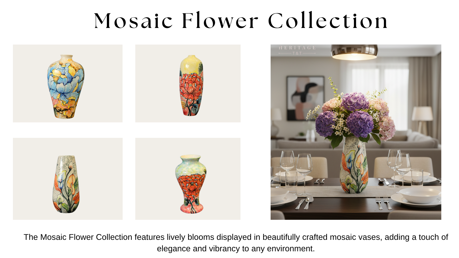 MOSAIC- FLOWER – Heritage T&T